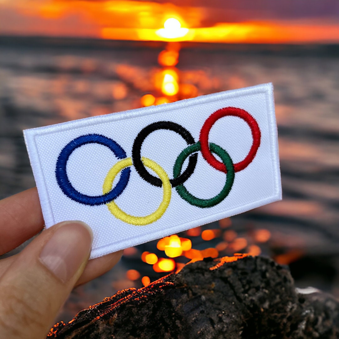 Olympic Games Patch 8x4cm Sew On, Iron On, Velcro on the Back - Etsy