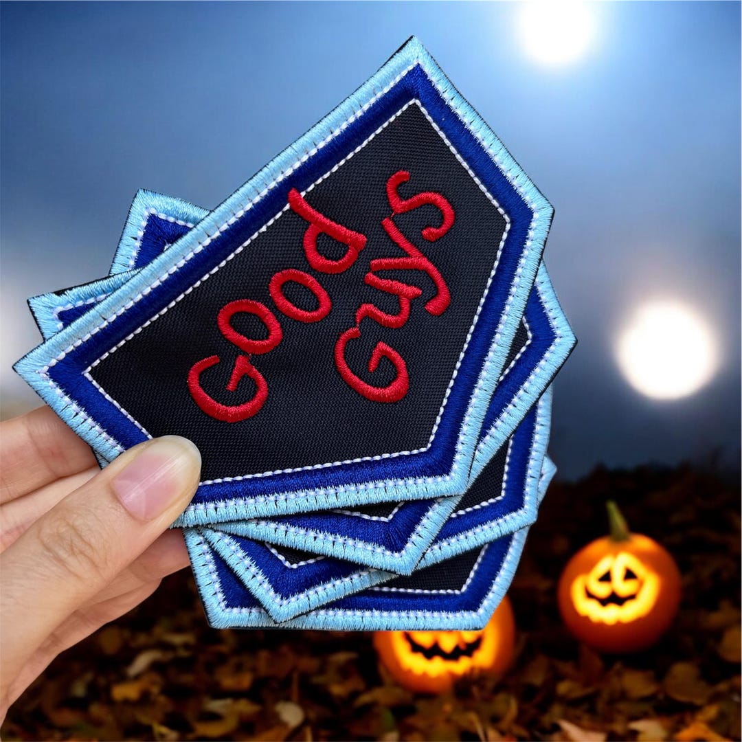 Embroidered Chucky Patch for Halloween Costume | 10x8cm, Sew On, Iron ...