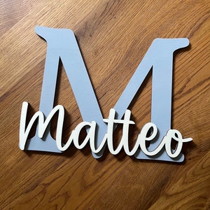 Name Plate I Wall Decoration I Personalized Wooden Lettering I Door ...