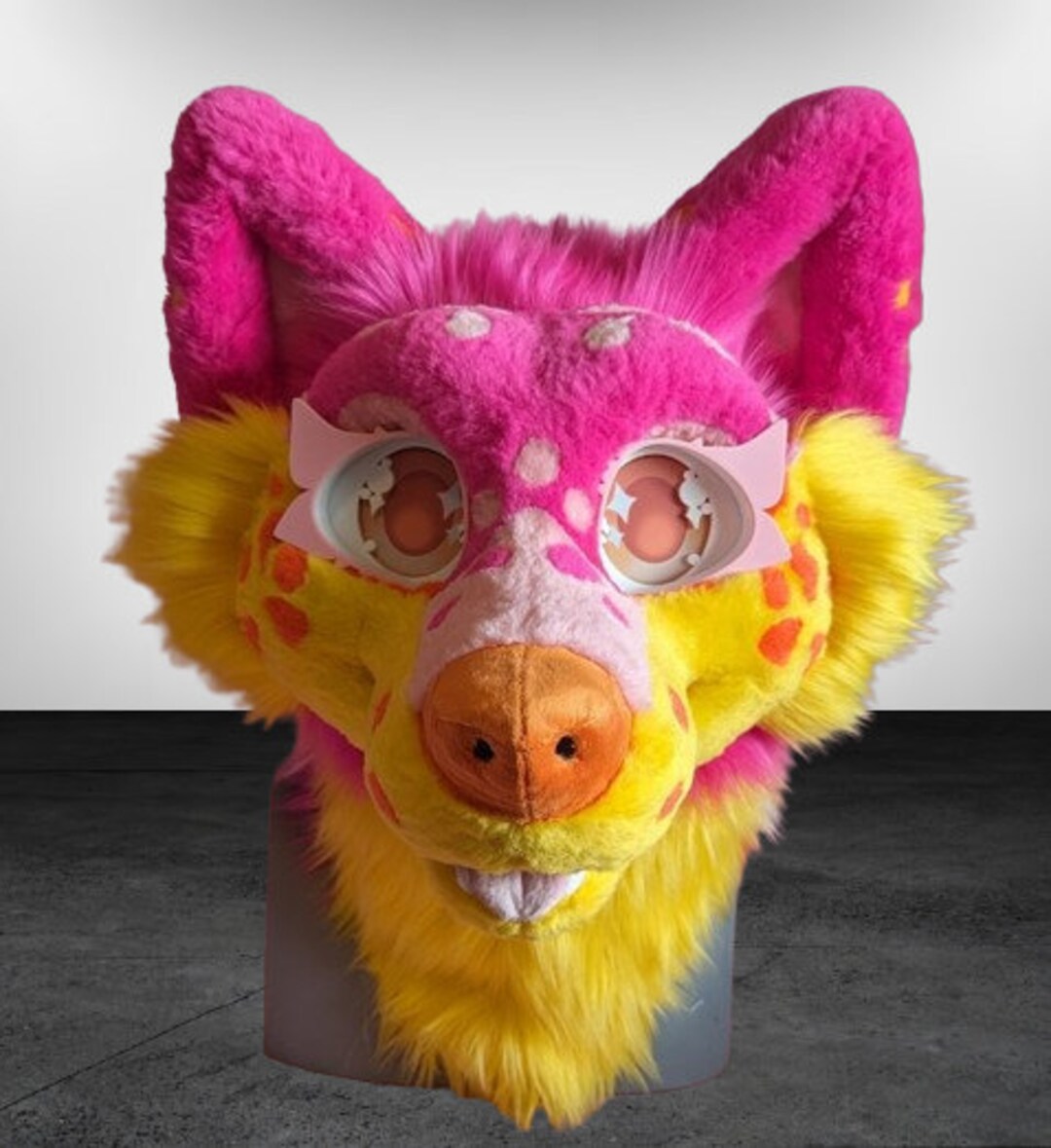 Summer the Citrus Wolf Fursuit Mini Partial - Etsy