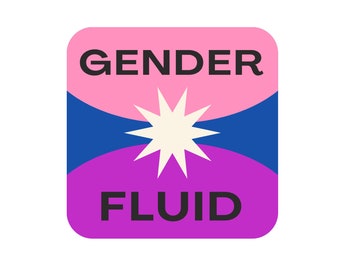 Transgender retro sticker waterproof trans rights LGBT sticker trans ...