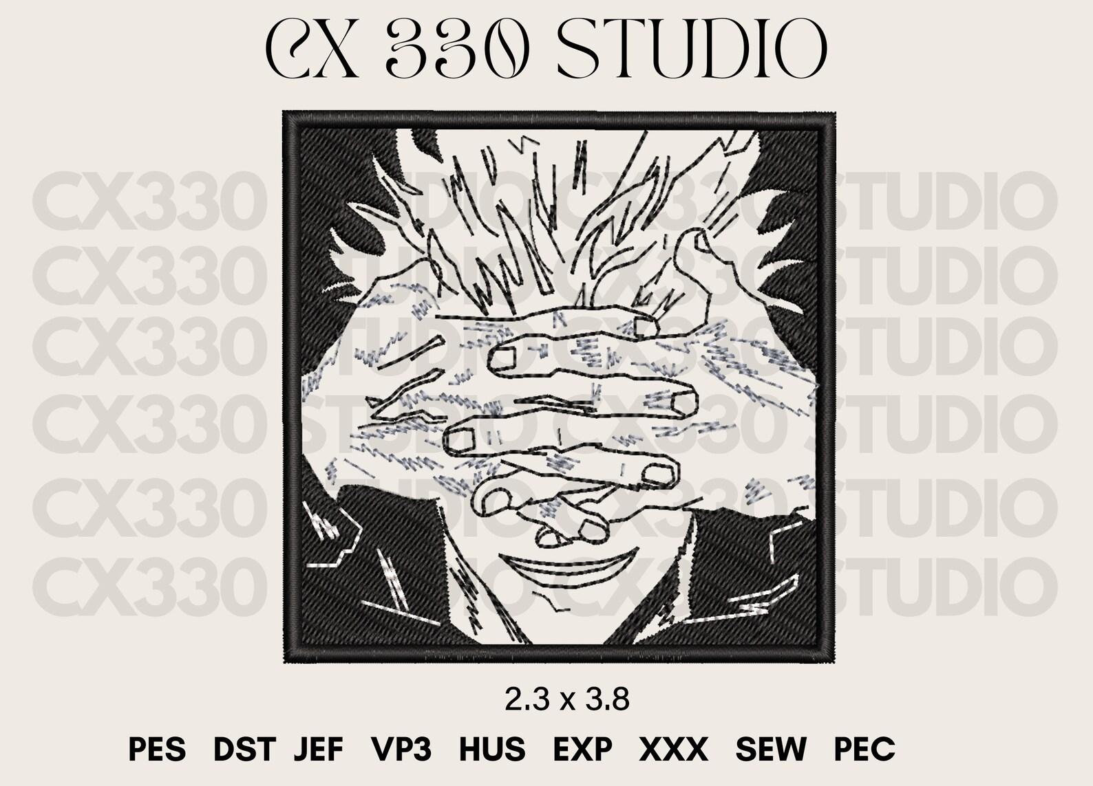 Embroidery Files Pes /machine Embroidery Designs / Anime - Etsy