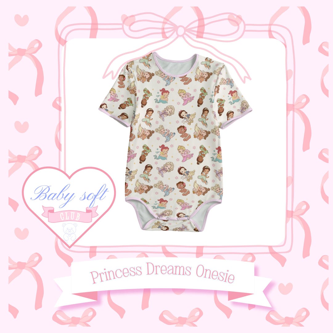 Princess Dreams Onesie - , Age Regression Outfit, Soft Sleepwear ...