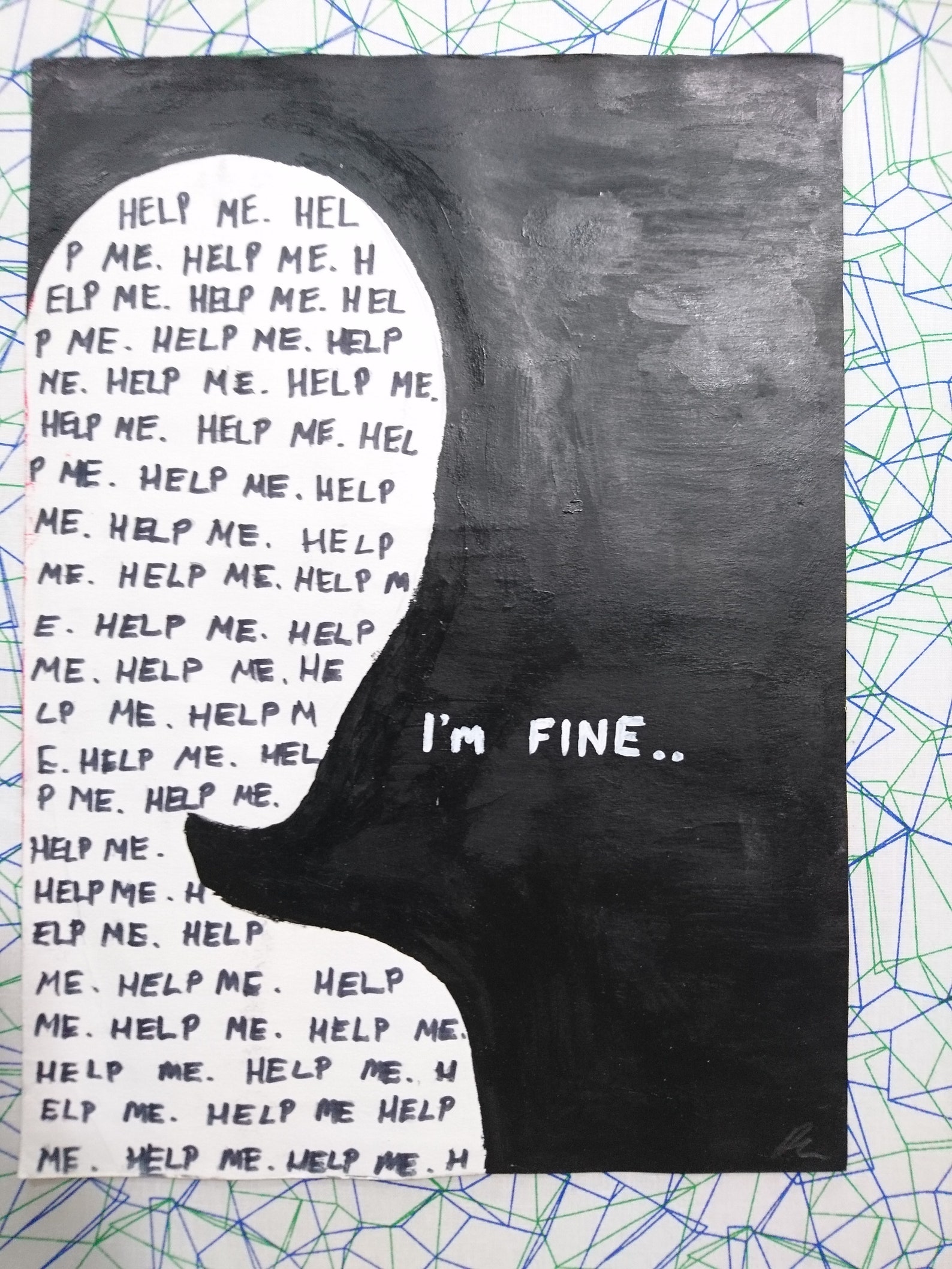 Secrets Painting 30cm X 21.5cm - Etsy