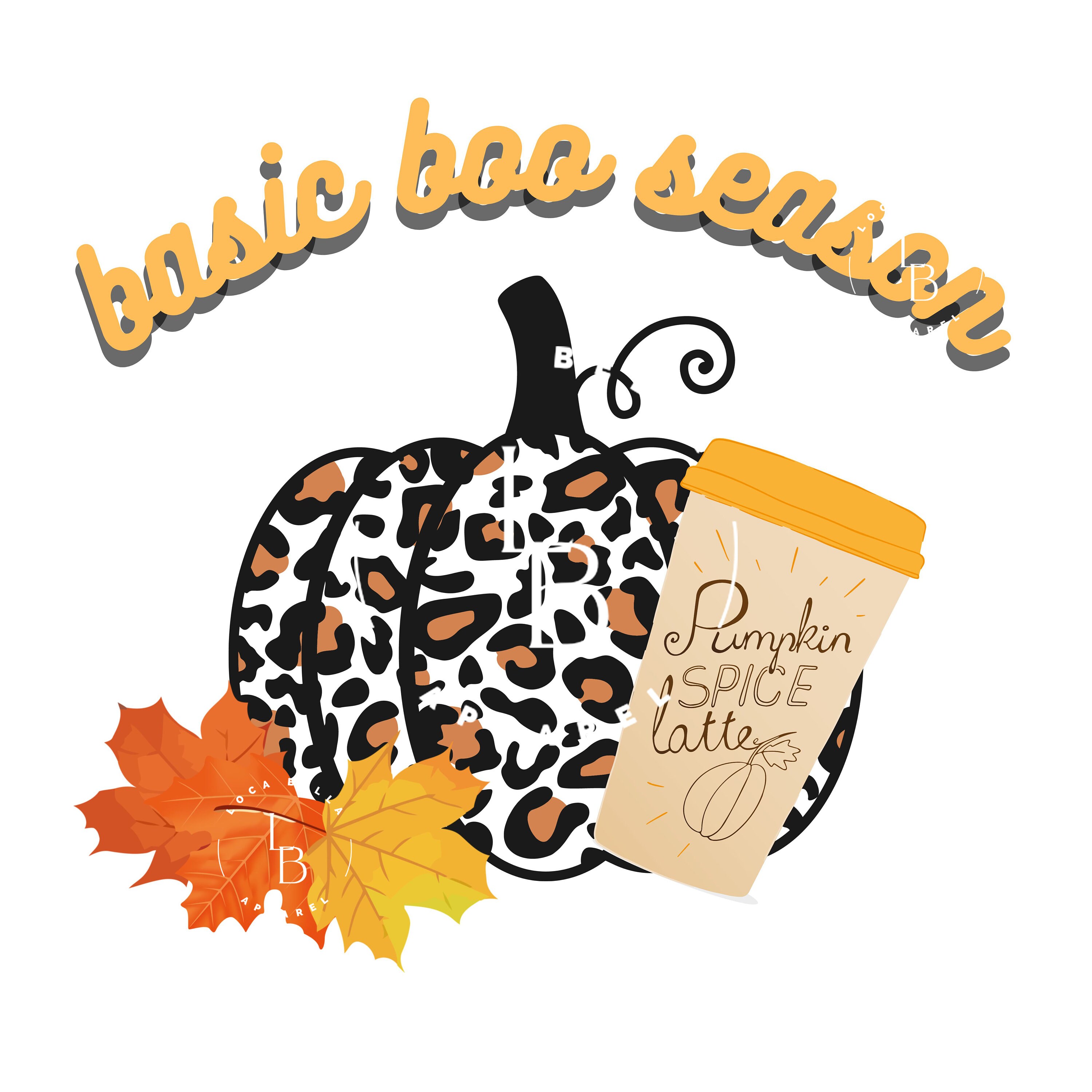 Basic Boo Season Digital Download - Svg, Png, Jpg - Etsy