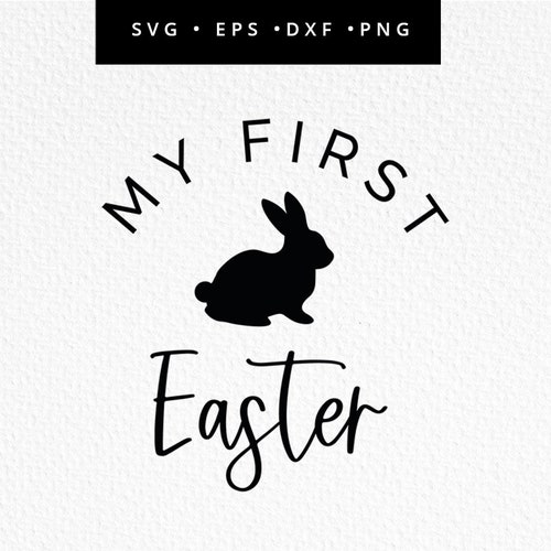 My First Easter SVG Easter Bunny - Etsy
