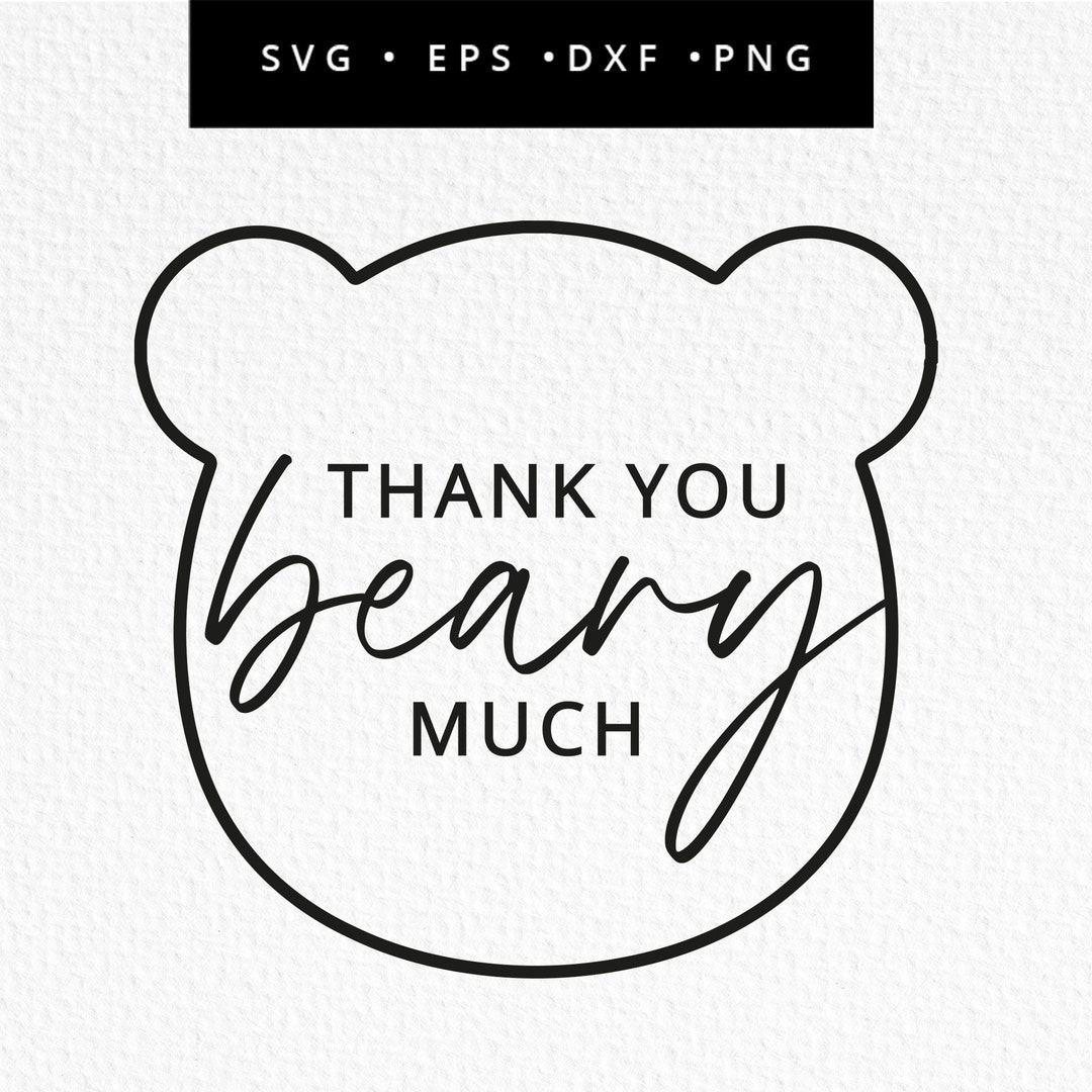 We Can Bearly Wait SVG, Baby Bear Shower SVG, Baby Shower Cut File ...
