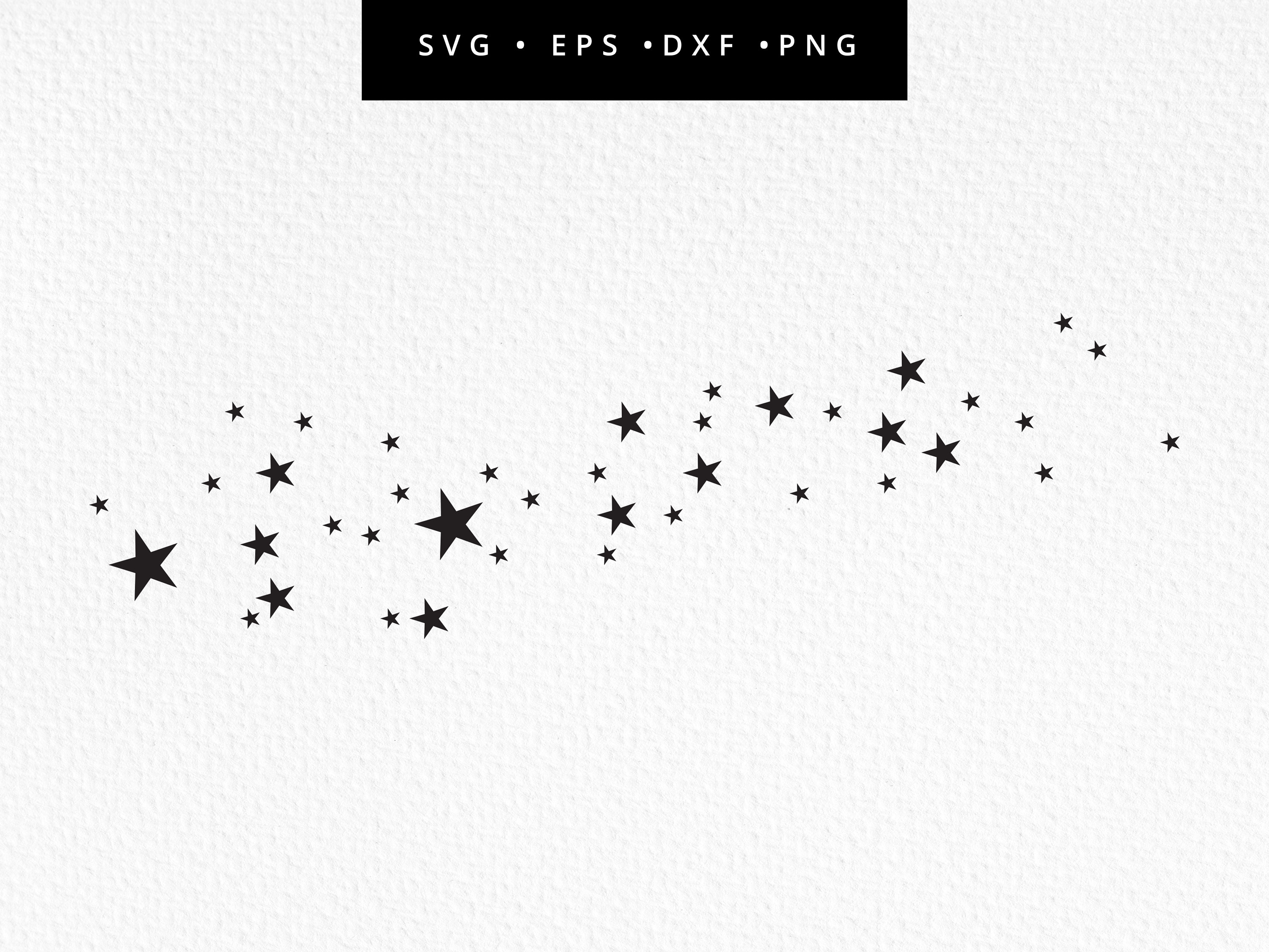 Stars SVG Sparkle Star SVG Stars Clipart Stars Cut File | Etsy