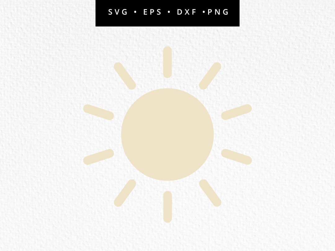 Sun SVG, Sunshine SVG Cut File, Sun Clipart, Sunshine Clipart ...