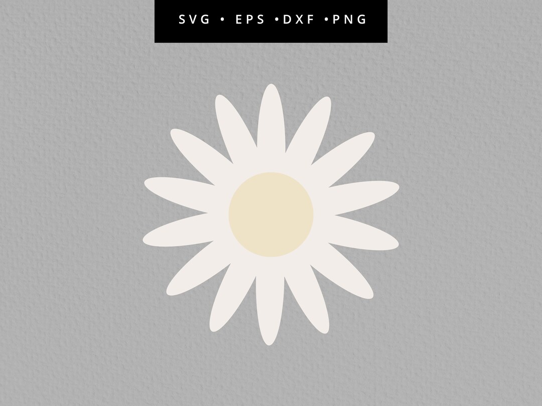 Daisy SVG, Daisy SVG Cut File, Daisy Clipart, Flower SVG, Commercial ...