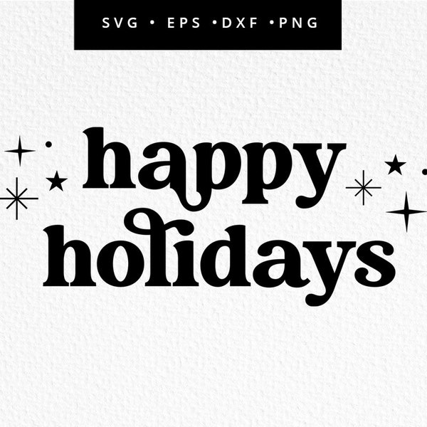 Holiday Svg - Etsy