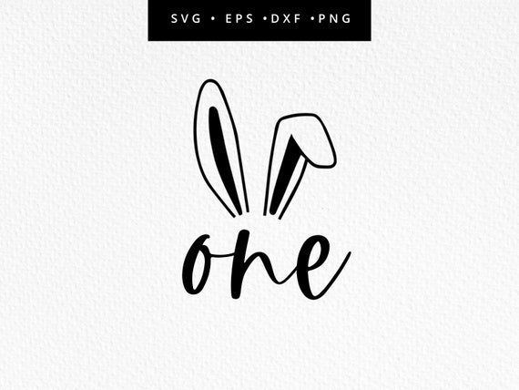 First Birthday Bunny SVG 1st Birthday SVG File 1st Birthday - Etsy