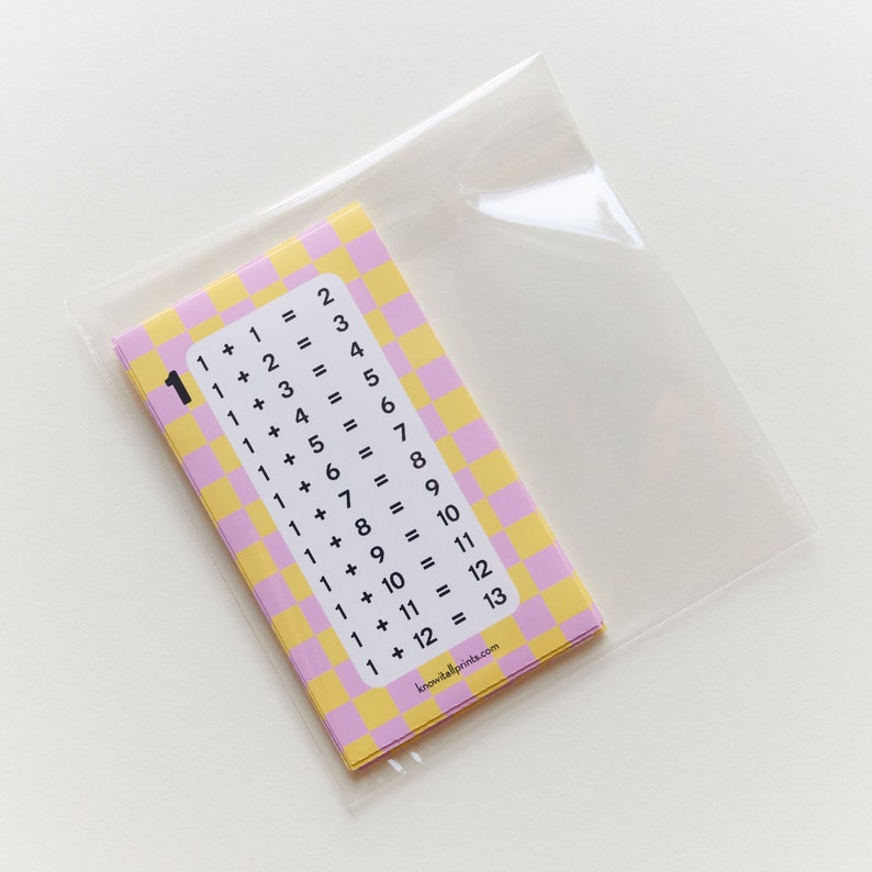 Addition Chart, School Sticker Pack for Planner, Cool Stickers for ...