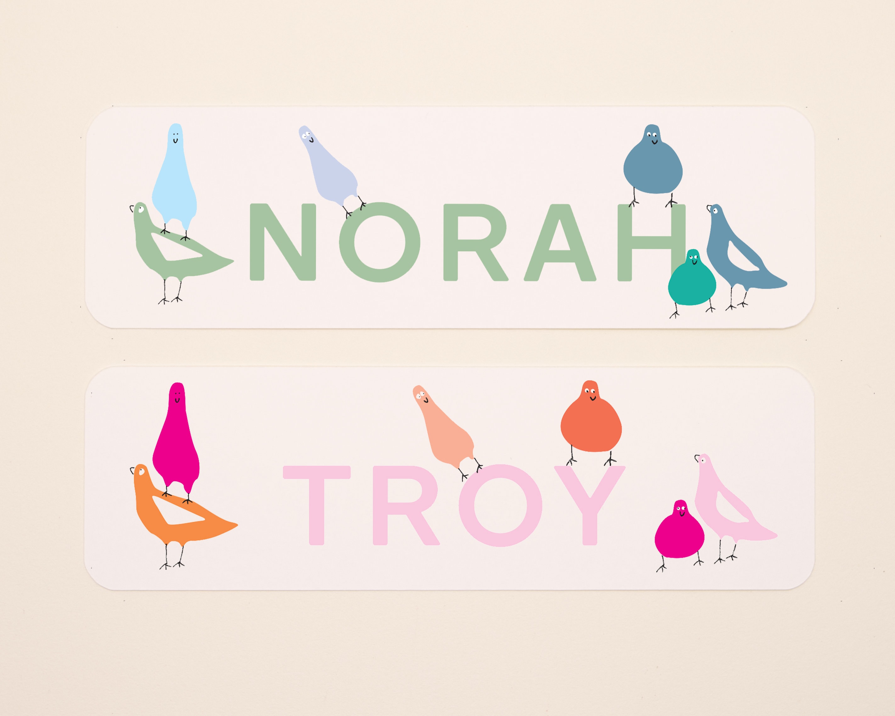 Custom Name Bookmark for Kids Personalized Bookmark Paper - Etsy