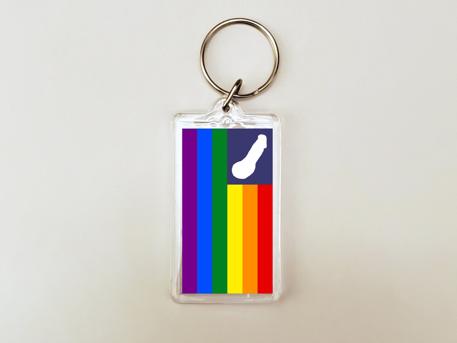 Gay Penis American Flag Pride Keychain Rainbow Lgbtq Pride Etsy Uk