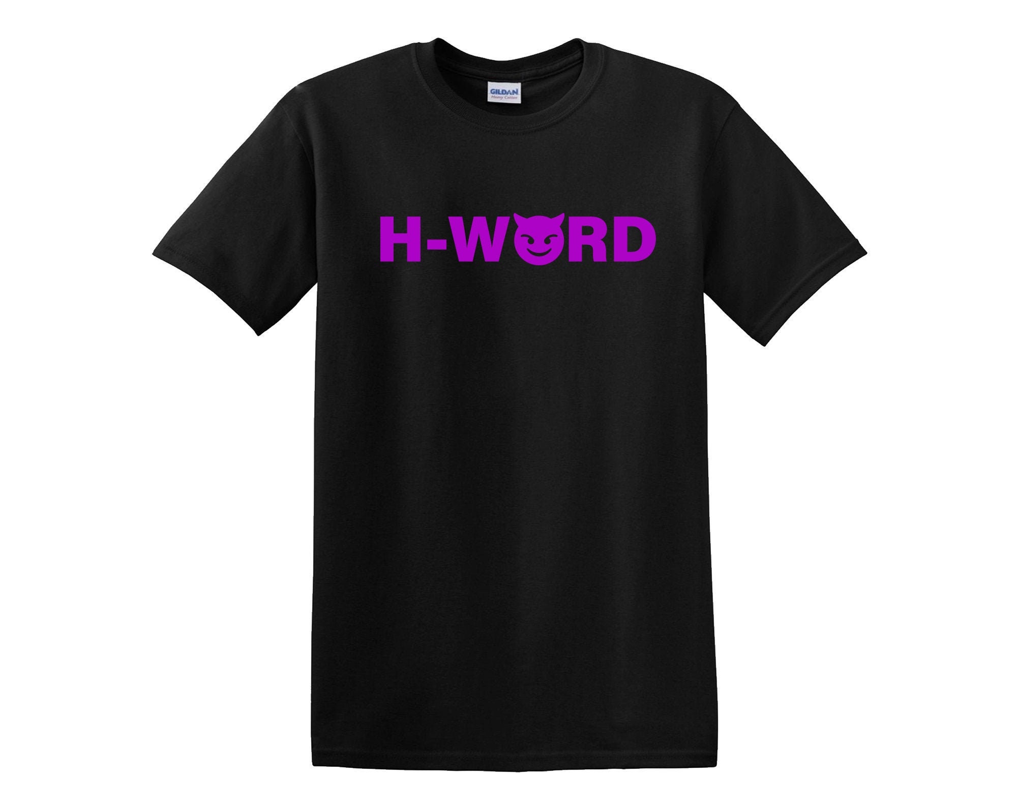 H-word - Horny Devil Emoji Emoticon T-shirt. NSFW Sex Shirt. Free US ...
