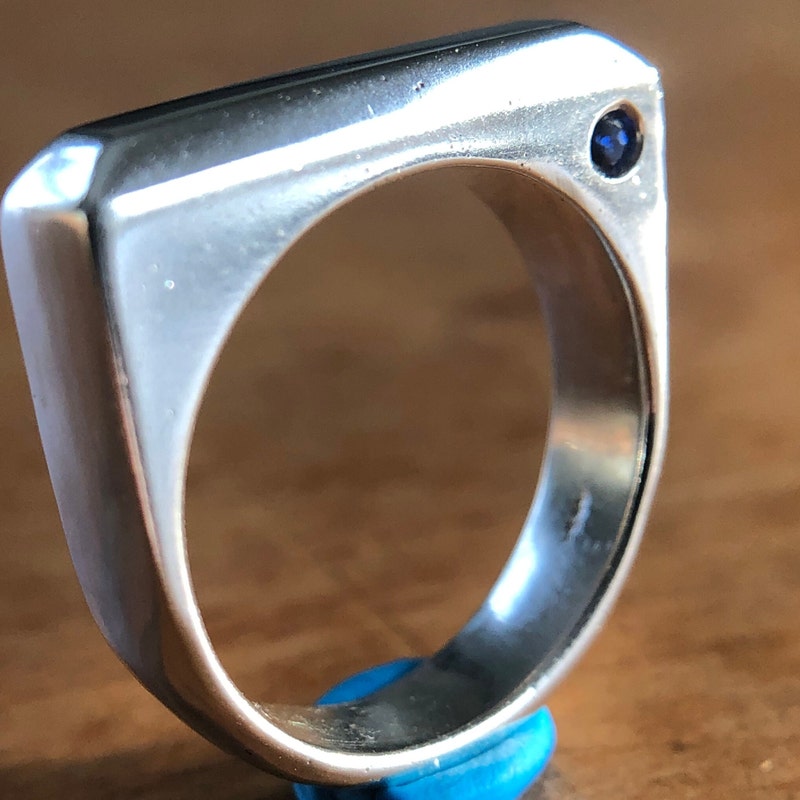 Cast Silver Ring - Etsy