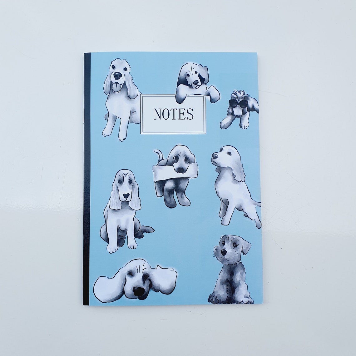 Buy Dog Notebook A5 36 Plain Pages Small Gift for Christmas, Secret ...