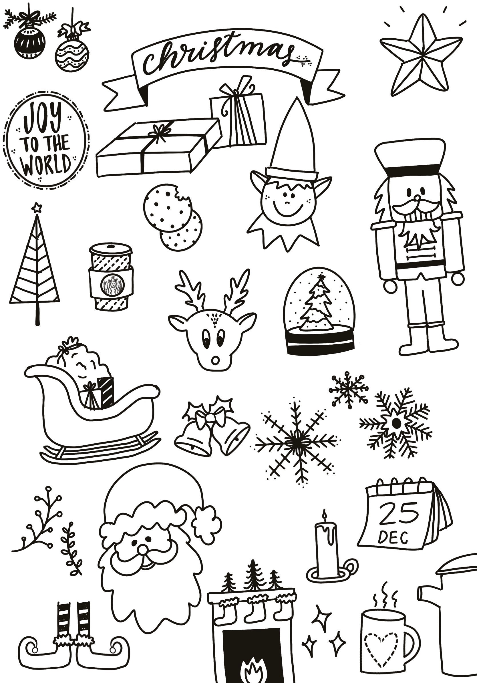 Doodle Digital Prints - Etsy