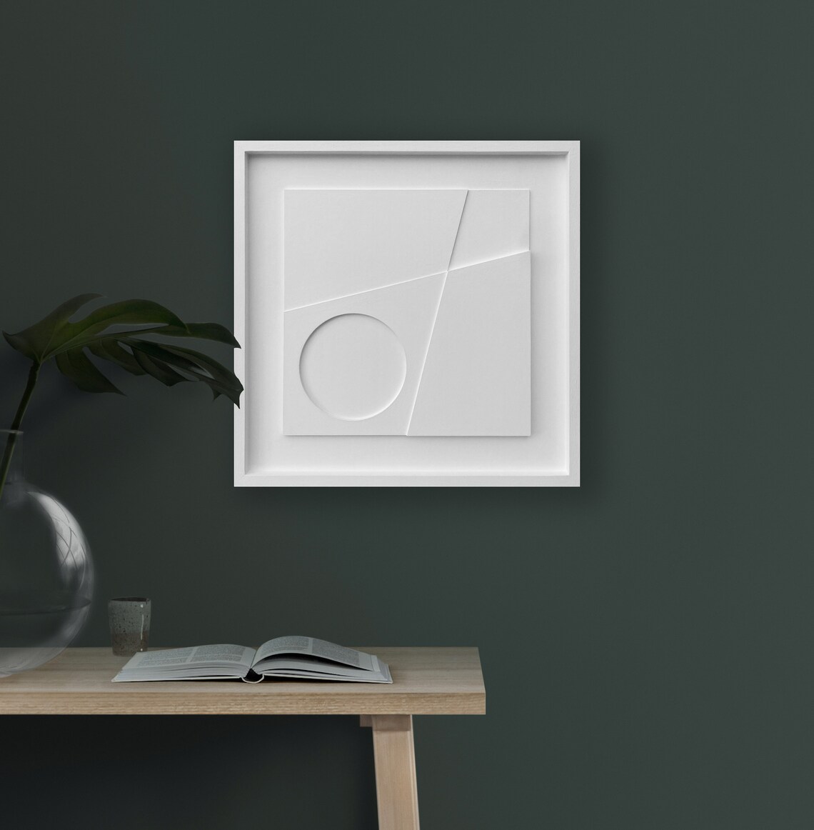 Suffuse geometric Relief Wall Sculpture - Etsy