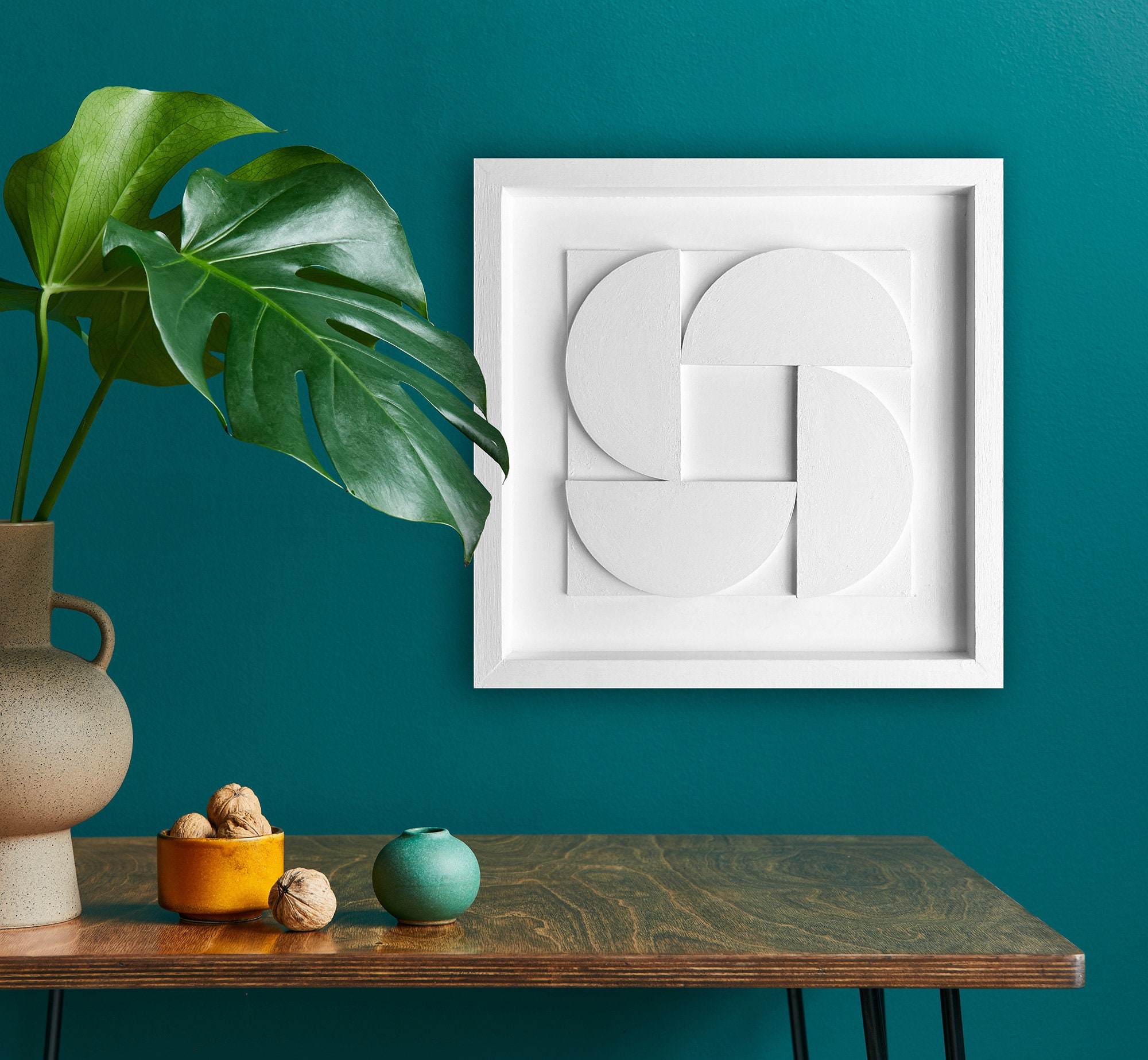 Revolve geometric Relief Wall Sculpture - Etsy