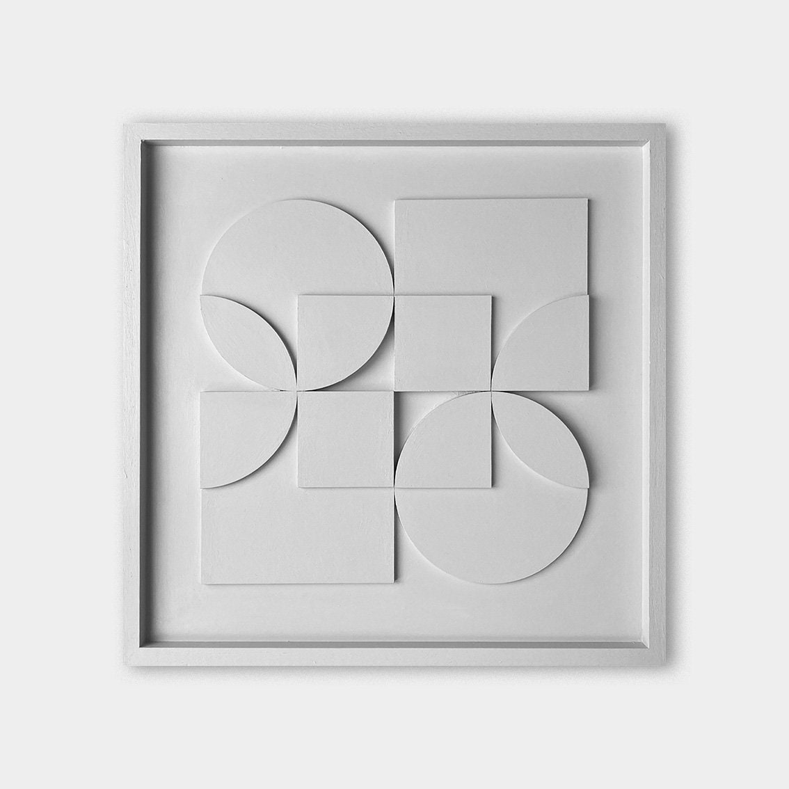 Opal geometric Relief Wall Sculpture - Etsy