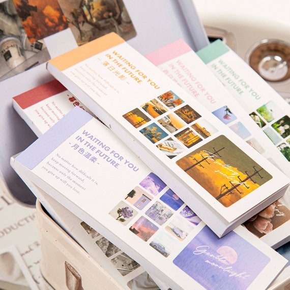 Sticker Set / Stickers With 90 Aesthetic Sweet Motifs Sticky - Etsy