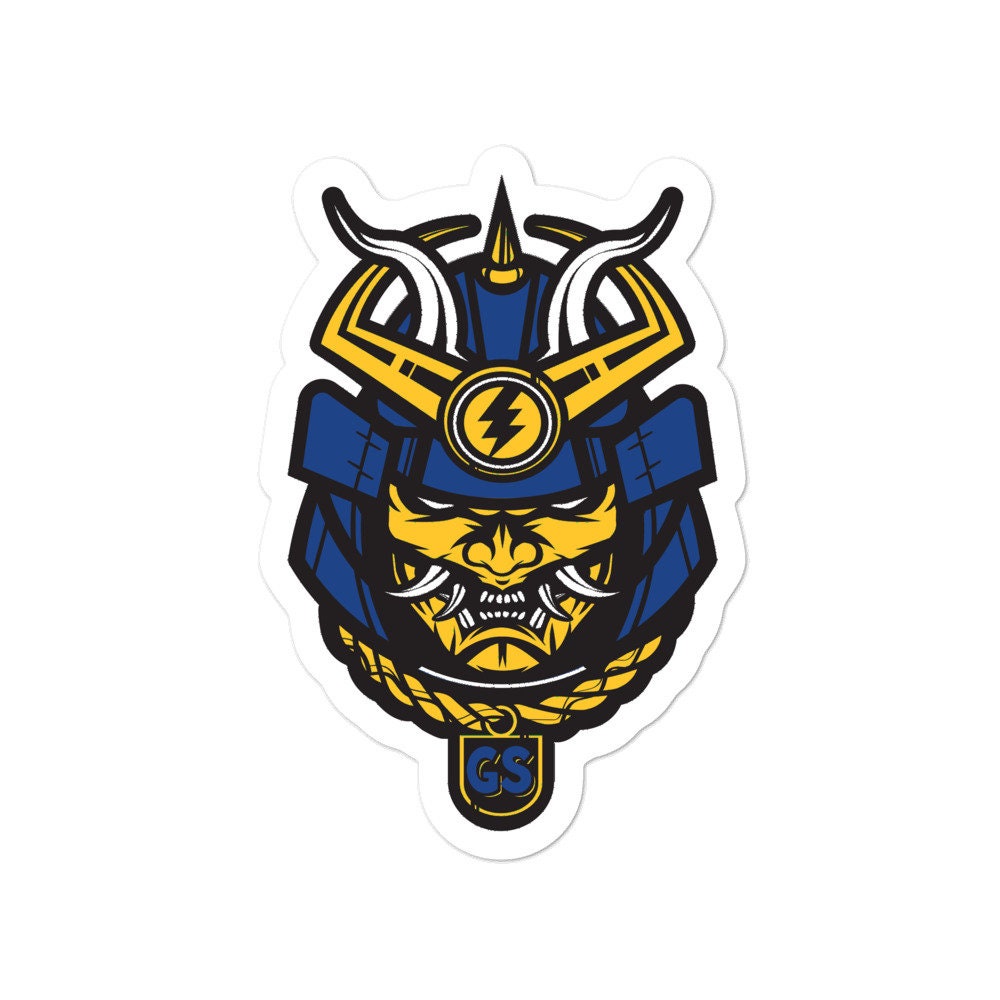 Golden State Warriors Samurai Stickers - Etsy