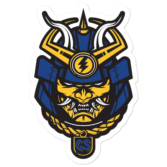Golden State Warriors Samurai Stickers | Etsy