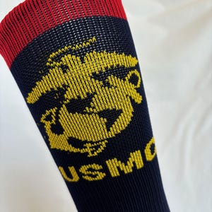 USMC Marine Corps Socks: Made in USA, Officially Licensed - Etsy