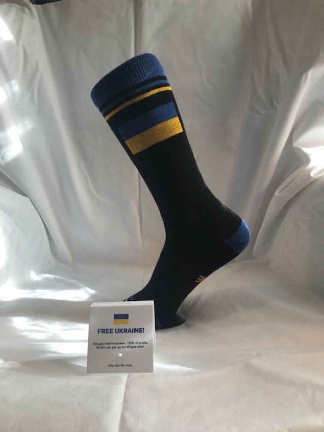 Free Ukraine Socks! Made in the USA. 100% of Profits , 6.50 Plus, Go to ...