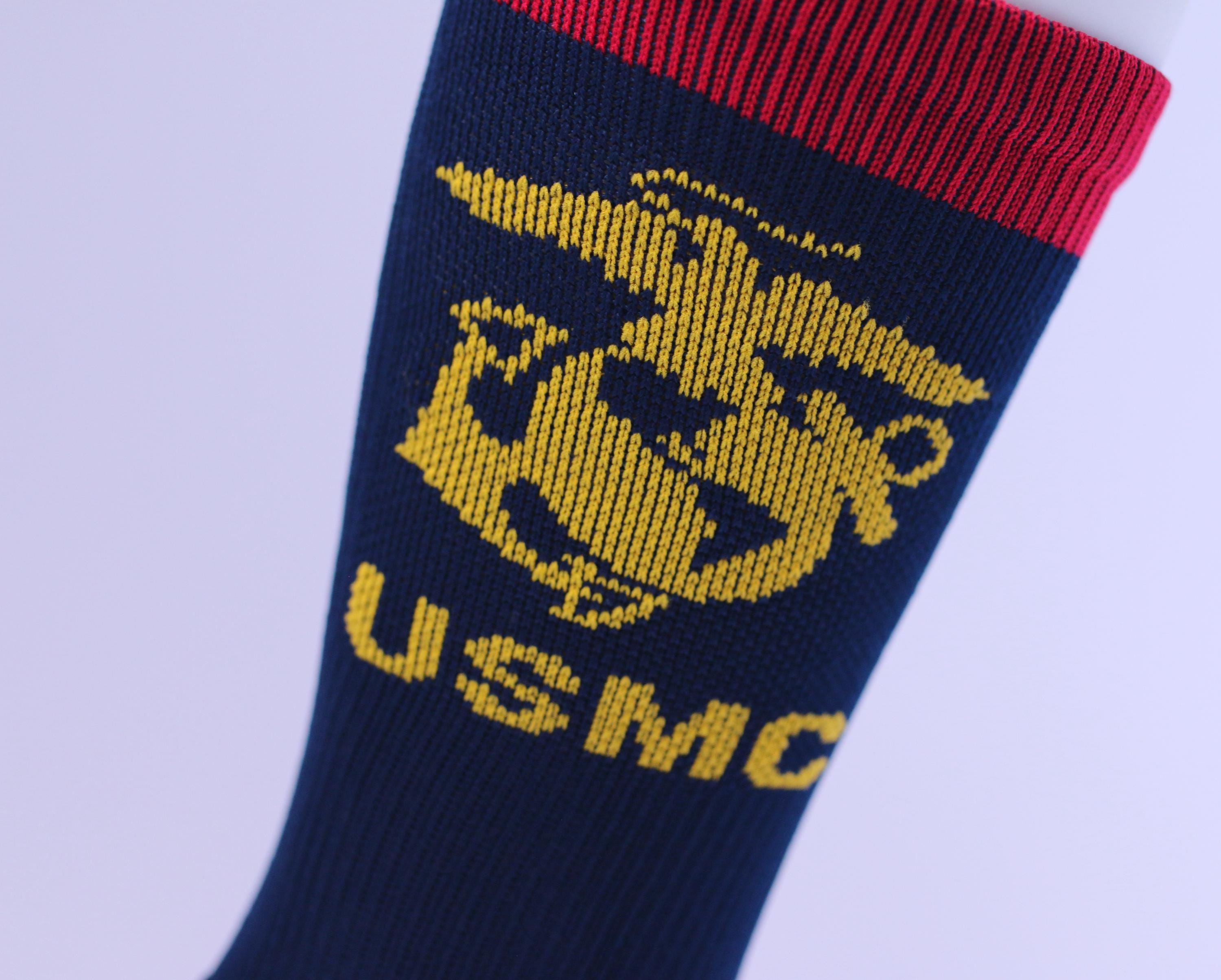 USMC Marine Corps Socks: Made in USA, Officially Licensed - Etsy