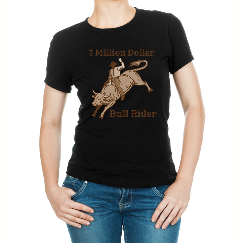 JB Mauney Bull Rider Shirt: 7 Million Dollar Rodeo Tee - Etsy