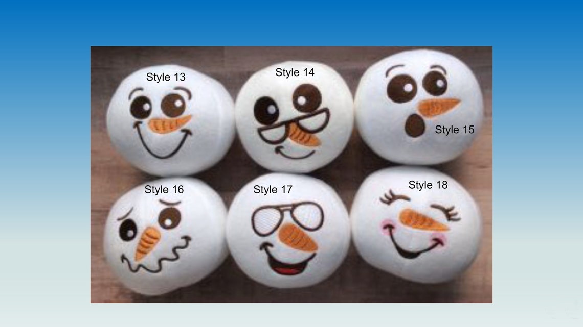 Adorable Indoor Snowball With Personalized Hat - Etsy