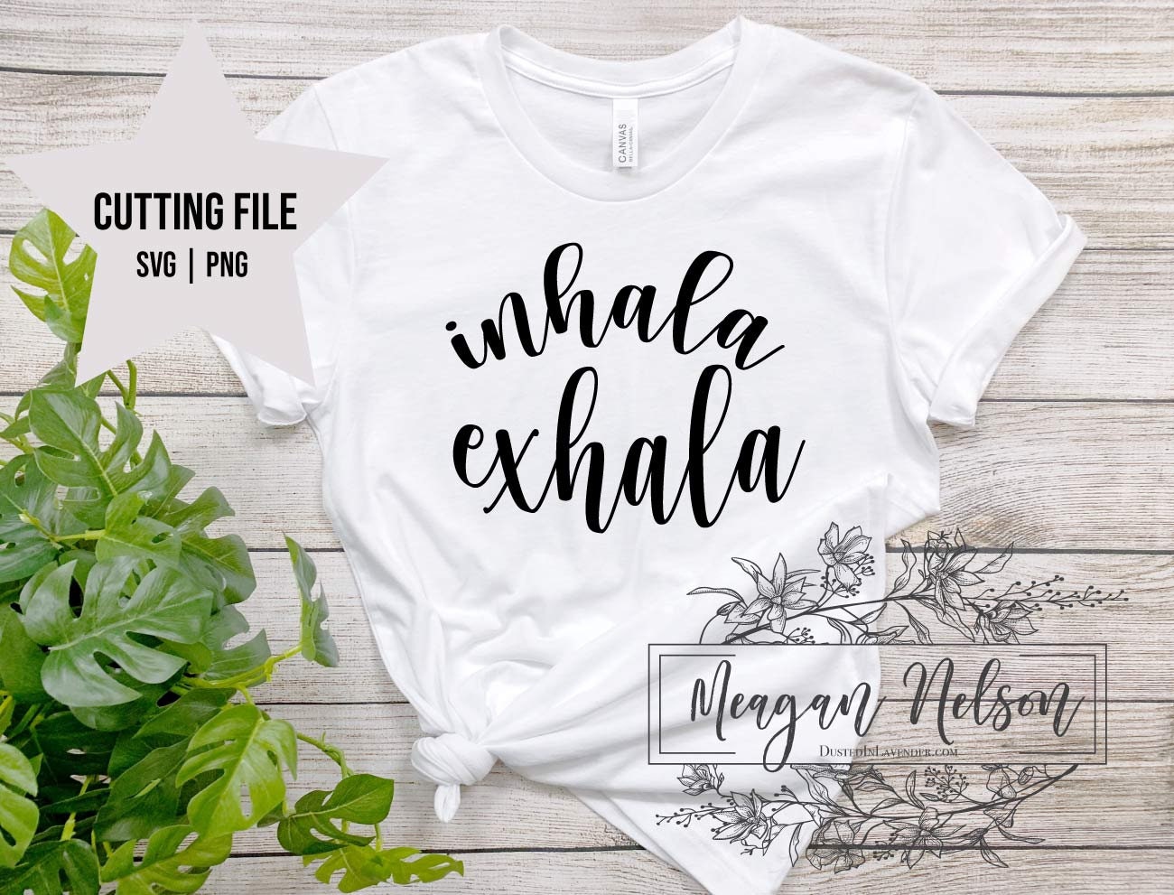Inhala Exhala SVG - Etsy