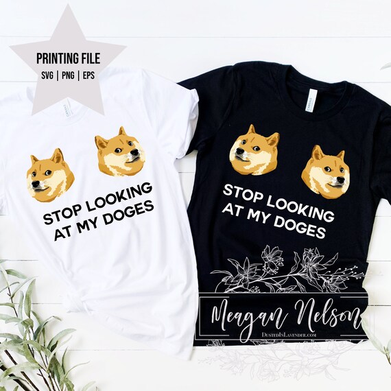 Dogecoin Svg Digital Files Doge Funny | Etsy