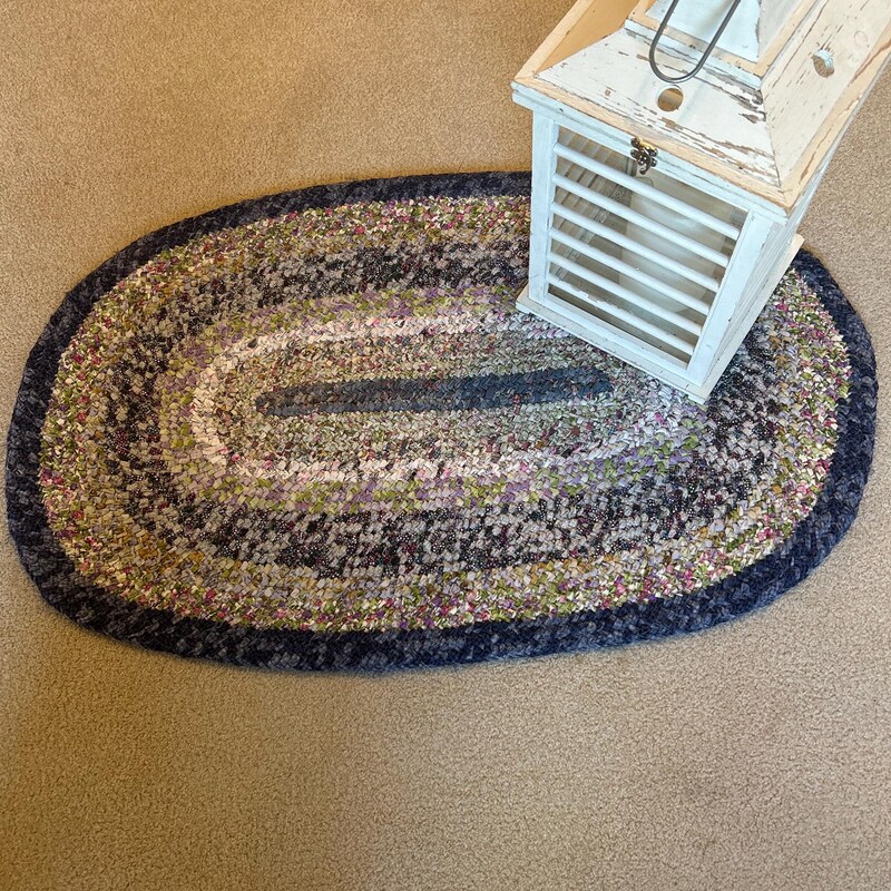 Oval Rag Rug - Etsy