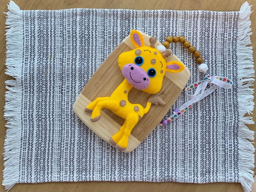 Giraffe Stroller Mobile Safari Nursery Decor Giraffe Stroller Lanyard ...