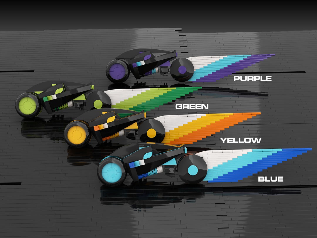 EX761 Deluxe Light Cycle Kit With Real Lego® Bricks. SPECIAL - Etsy