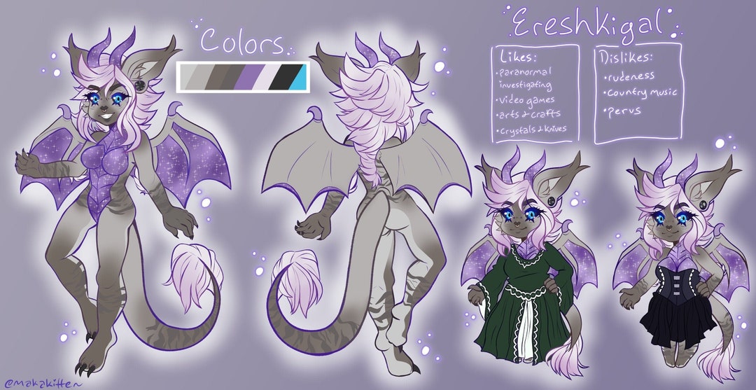 Reference Sheet Commission - Etsy
