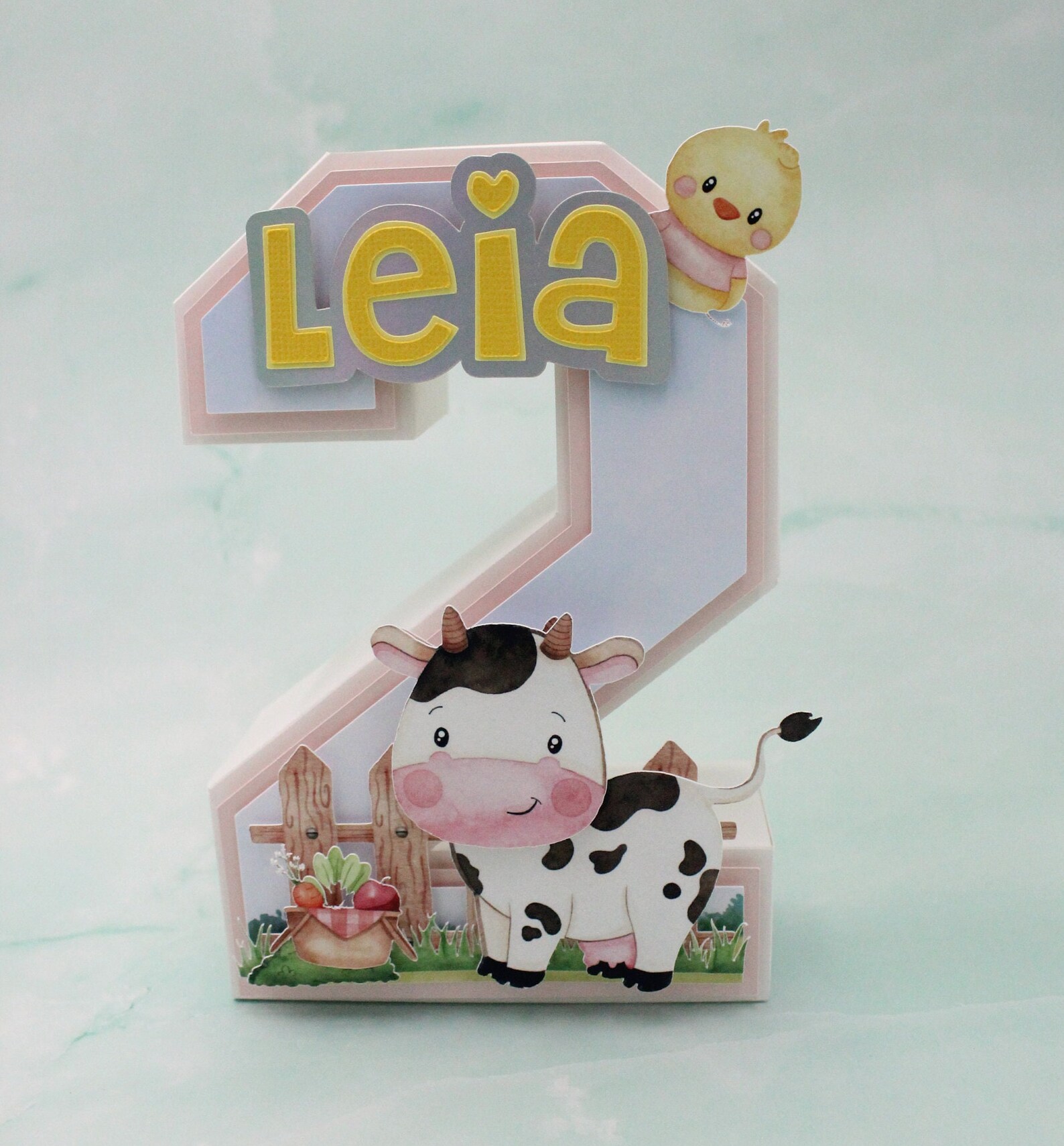 Farm Birthday Decorations, 3D Farm Number, Old Mcdonald Farm Birthday ...