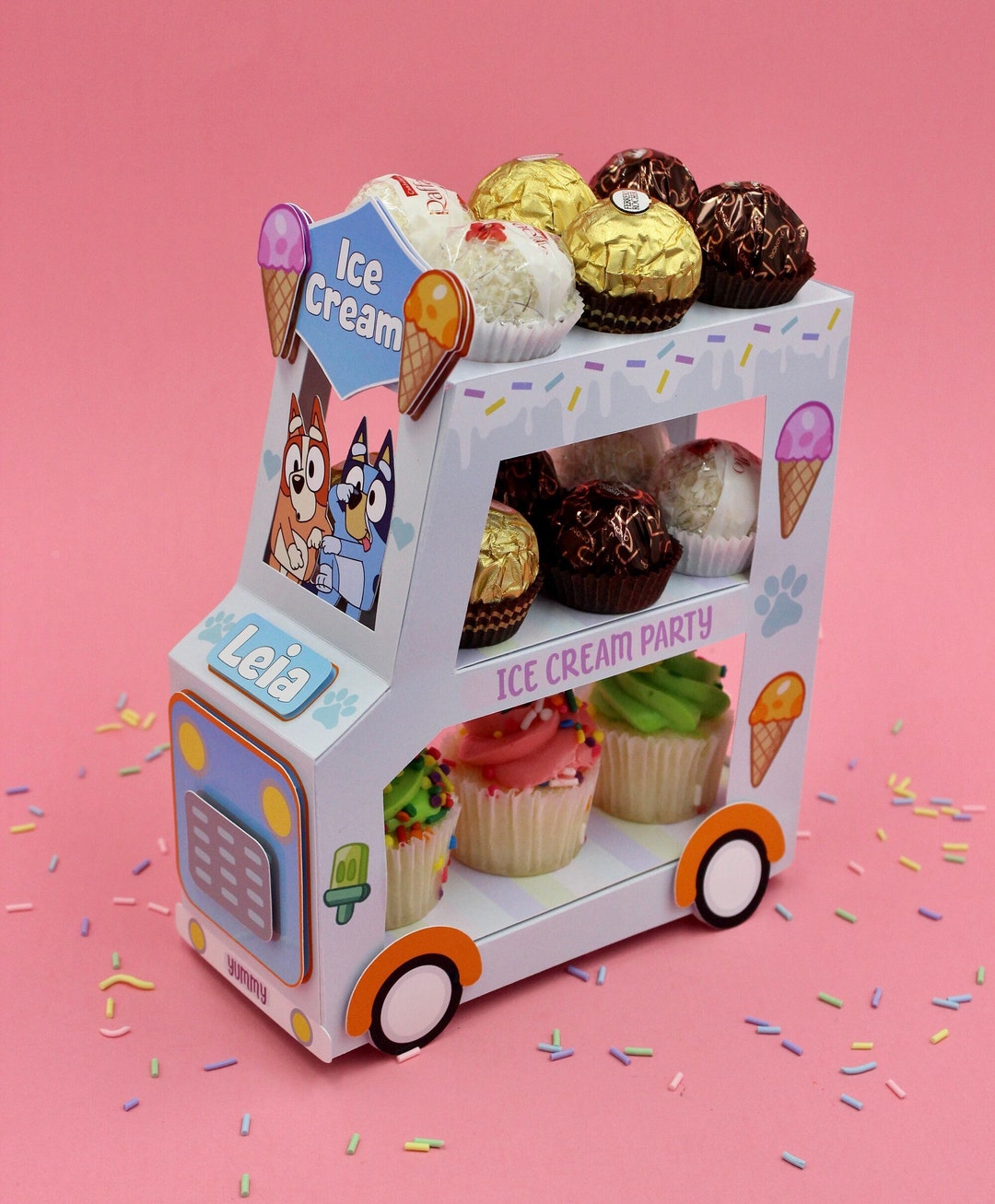 Bluey Treats Bluey Party Decor Bluey Treats Stand Bluey - Etsy
