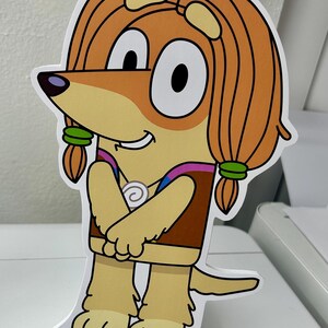 Bluey Center Piece, Bluey Decorations, Bluey Cutouts, Bluey Props ...