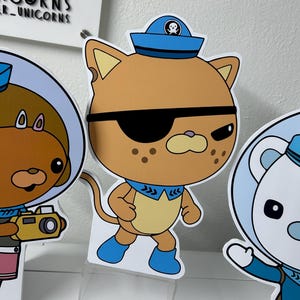 The Octonauts Inspired Props, Octonauts Birthday, Octonauts Cutouts ...