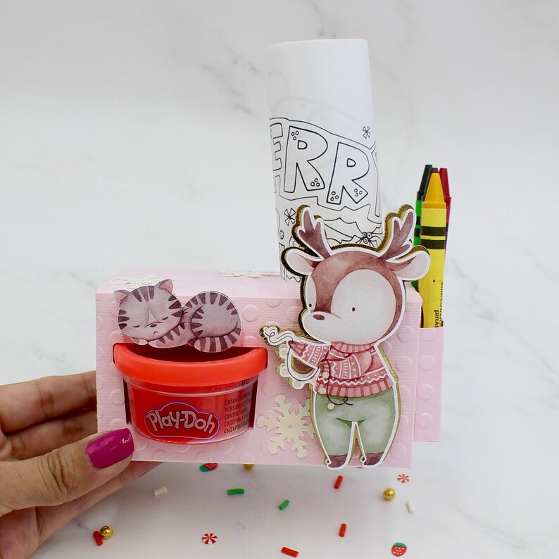 Play doh And Crayon Box Template Coloring Box Digital File Etsy