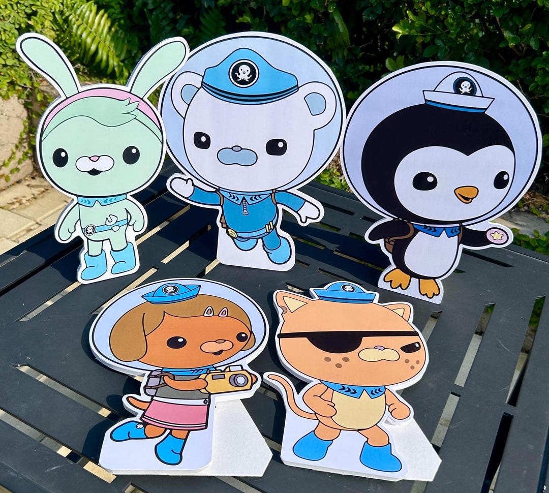 The Octonauts Inspired Props, Octonauts Birthday, Octonauts Cutouts ...