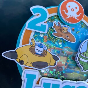 The Octonauts Inspired Cake Topper, Octonauts Birthday, Octonauts Cake ...