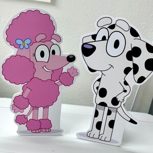 Bluey Center Piece, Bluey Decorations, Bluey Cutouts, Bluey Props ...