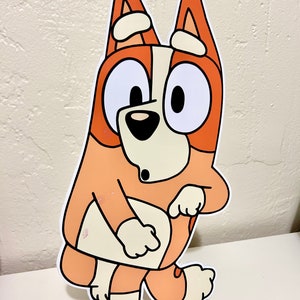 Bluey Center Piece, Bluey Decorations, Bluey Cutouts, Bluey Props ...