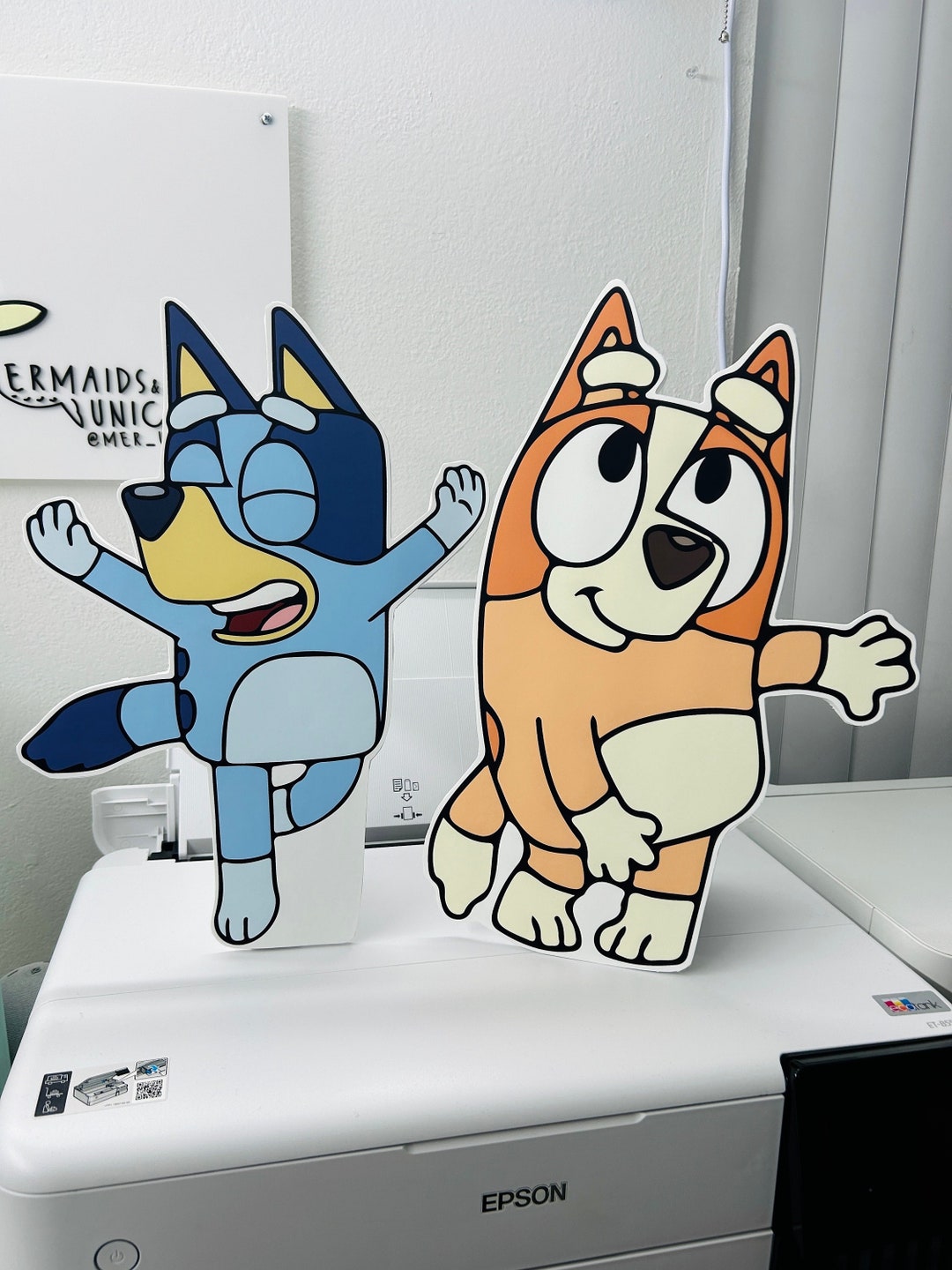 Bluey Decorations, Bluey Cutouts, Bluey Props, Bluey Theme Party, Bluey ...